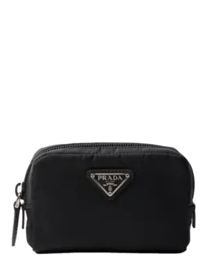 PRADA Prada Logo-triangle Make-up Bag