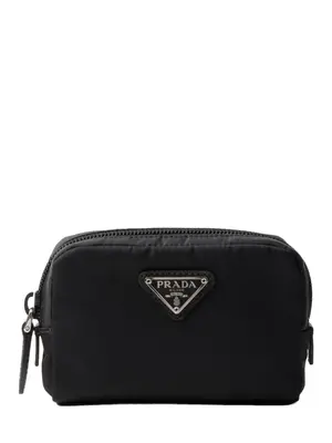PRADA Prada Logo-triangle Make-up Bag