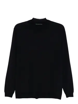LOW BRAND Merino-wool Sweater - Blue