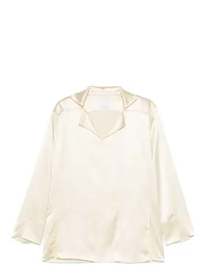 BEVZA Bevza Stand-Up Collar Blouse