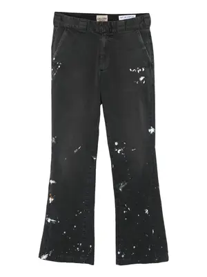 GALLERY DEPT. Paint Splatter Trousers - Black