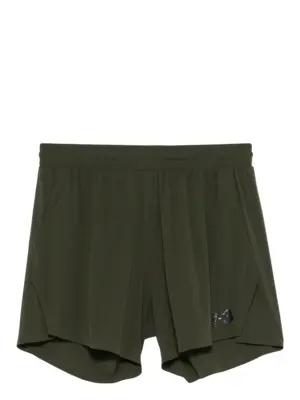 Y3 Perforated-design Shorts - Green