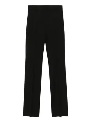 Sportmax Mora 12 Flannel Trousers - Black