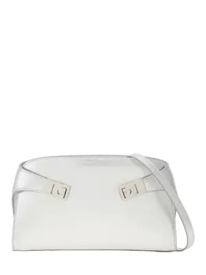 FERRAGAMO Hug Crossbody Bag - Silver
