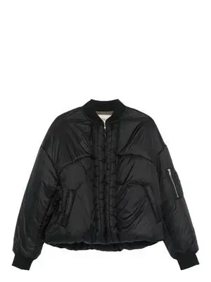MORDECAI Padded Bomber Jacket - Black