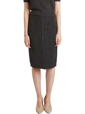 OYUN Oyun Tiffany Pencil Skirt Caviar