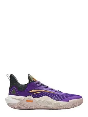 ANTA Kai 1 Speed Prophecy Sneakers - Dynasty Purple/purple Jade/koala Grey