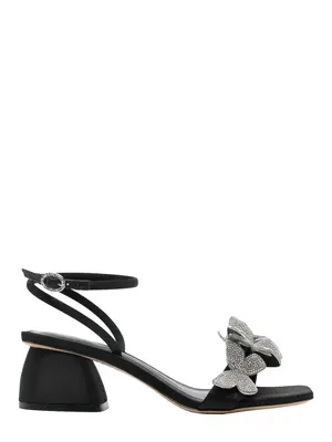 SOPHIA WEBSTER 60mm Titania Sandals - Black