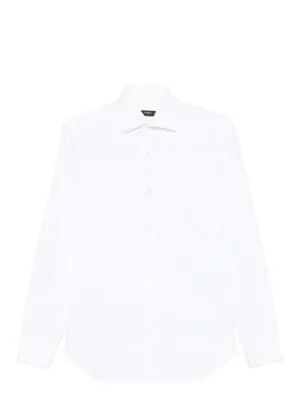 BARBA NAPOLI Cotton Shirt - White