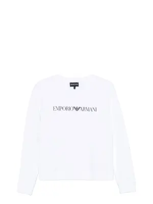 Emporio Armani Logo-print Sweatshirt - White