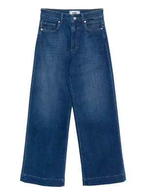 Paige Anessa Wide-leg Jeans - Blue