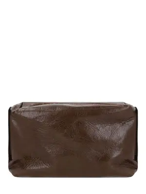 UMA WANG Debossed Shoulder Bag - Brown