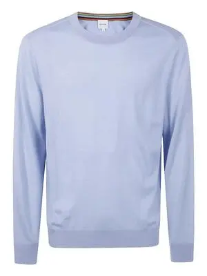 Paul Smith Crew Neck Sweater Blue
