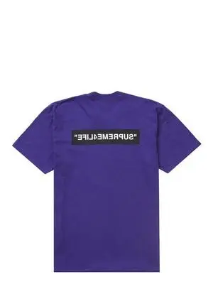 Supreme 4 Life Tee Shirt Purple