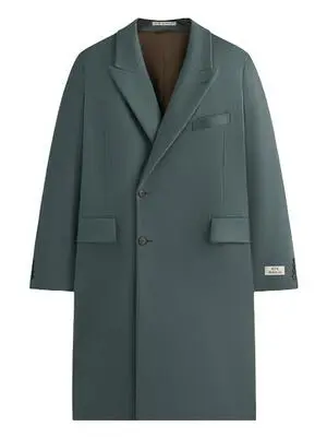 Kith 101 X Auralee Melton Chesterfield Coat - Balsam Green
