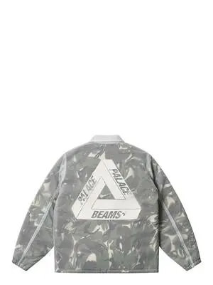 PALACE X Beams Plus Fleece Lined Coach Jacket - Camo