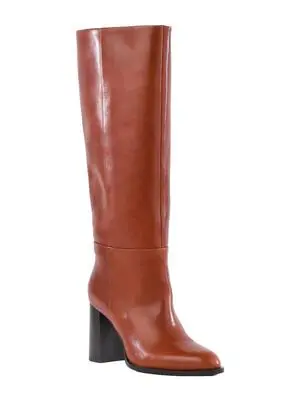 Seychelles Seychelles Push To Start Knee High Boot Rust Leather