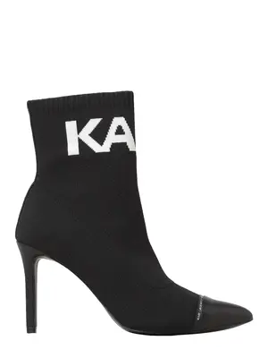 Karl Lagerfeld Sock Boots - Black