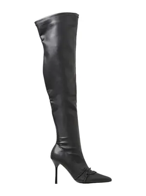 Karl Lagerfeld Over-the-knee Boots - Black