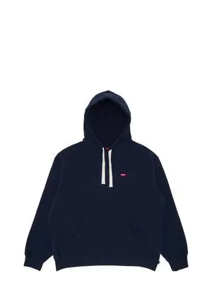 Supreme Small Box Drawcord Hooded Sweatshirt Blue