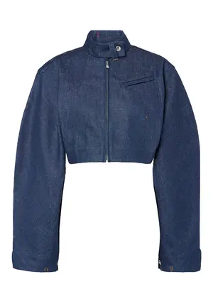 Jacquemus Cabrio Denim De-nîmes Jacket - Blue