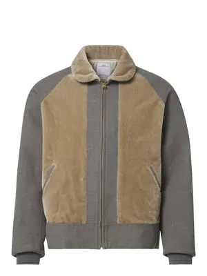 Visvim Mackenzie Wool And Linen Jacket - Grey