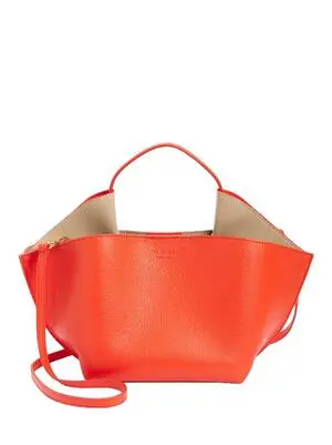 REE PROJECTS Ree Projects Mini Ann Leather Tote Flame