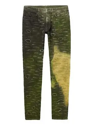 Givenchy Slim-fit Tapered Jeans - Green