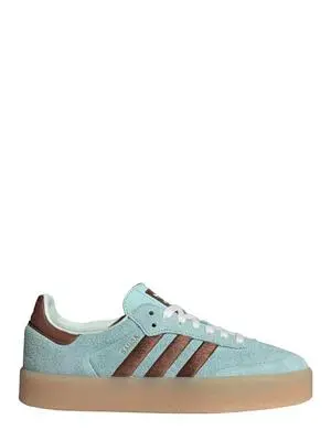 Adidas Sambae Low Top Sneakers - Semi Flash Aqua/preloved Brown/gum