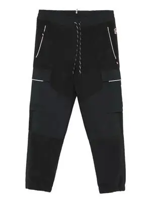 Moncler Fleece Track Pants - Black