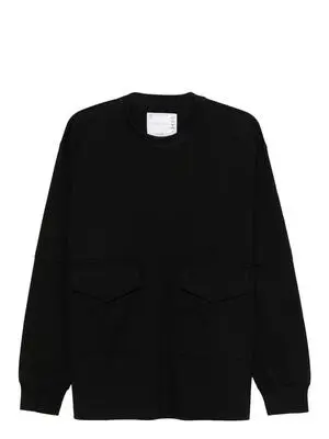 Sacai Layered T-shirt - Black