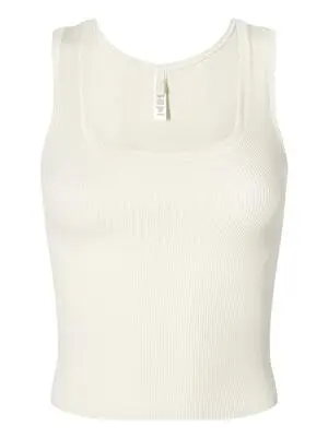 SKIMS Cotton Rib Tank - Bone