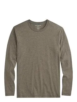 MACK WELDON Long Sleeve Pima Crewneck Tee