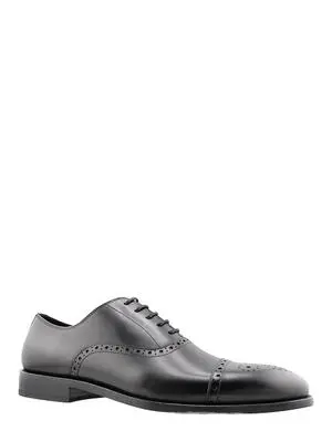 Gordon Rush Bennett Cap Toe Oxford Dress Shoes - Black