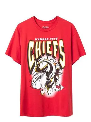 Junk Food Clothing Kansas City Chiefs Flea Market Tee - Red