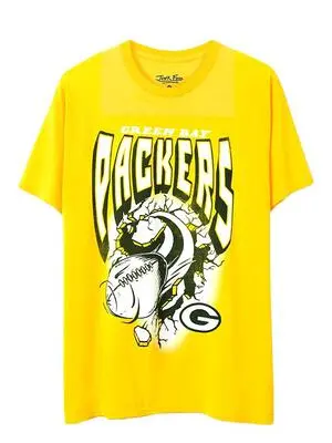 Junk Food Clothing Nfl Green Bay Packers Breakthrough Flea Market Tee - Yellow