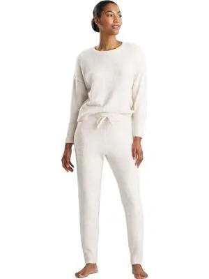 Natori Luna Mellow Jogger - Ecru