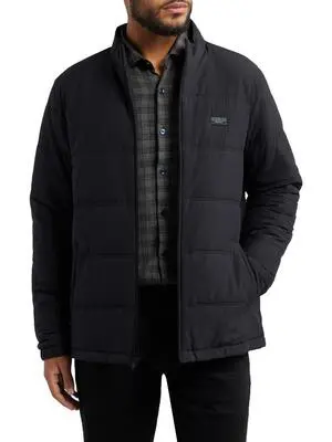 Travis Mathew Palisades Nylon Puffer Jacket - Black