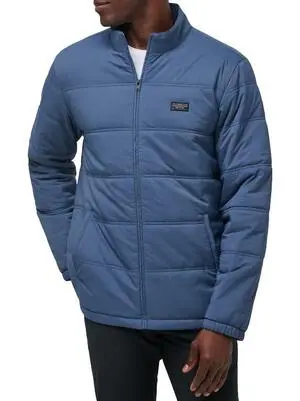 Travis Mathew Palisades Nylon Puffer Jacket - Navy