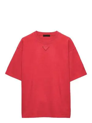 Prada Cotton T-shirt Red