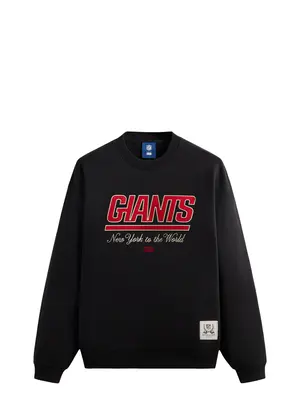 Kith For The Nfl: Giants Nelson Vintage Crewneck - Black