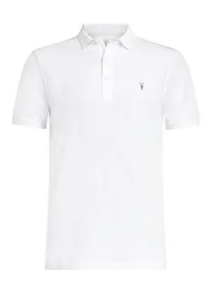 ALLSAINTS Organic Cotton Reform Polo Shirt - White