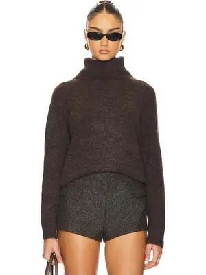 JOHN & JENN BY LINE Emmett Pullover Sweater - Chocolate
