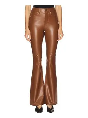 Veronica Beard Beverly High Rise Skinny Flare - Mahogany