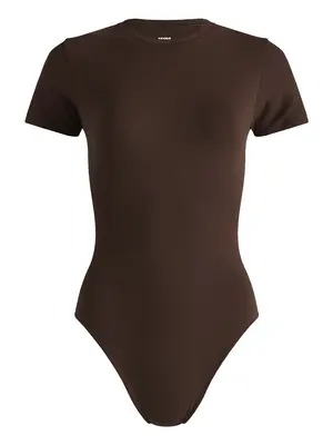 SKIMS Fits Everybody T-shirt Bodysuit - Cocoa