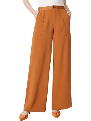 DO BY DEE OCLEPPO Utility Wide-leg Pants - Sugar Almond