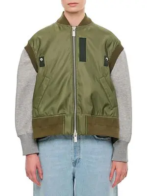Sacai Sacai Waistcoat Green