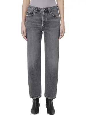AGOLDE Straight Leg Jeans Grey