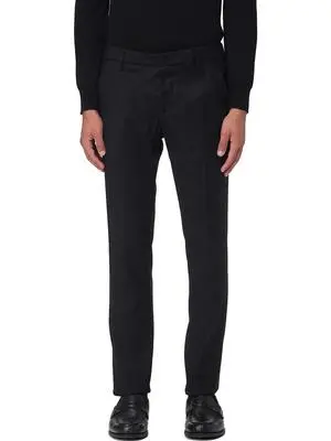 DONDUP Straight Leg Trousers - Black