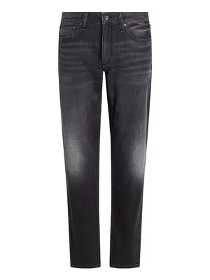 Rag & Bone Fit 3 Whiskered Denim Jeans - Black